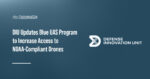 The Defense Innovation Unit logo. DIU updates the Blue UAS program.