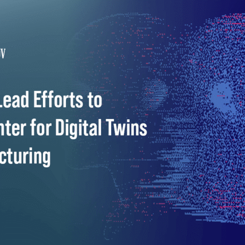 A digital twins graphic. U-M and ASU intend to launch the Center for Digital Twins in Manufacturing.