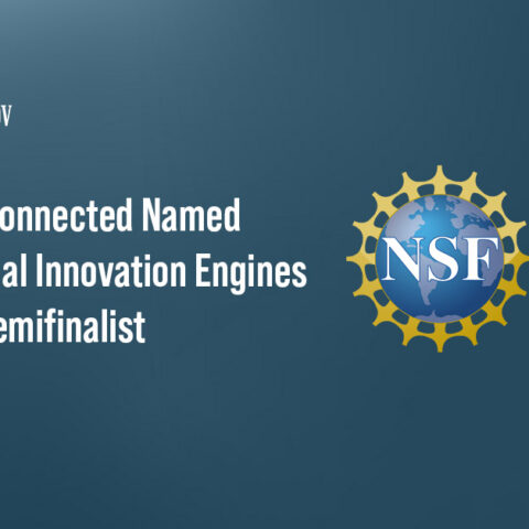 NSF logo. Quantum Connected advances to the semifinal stage of the NSF Regional Innovation Engines program.